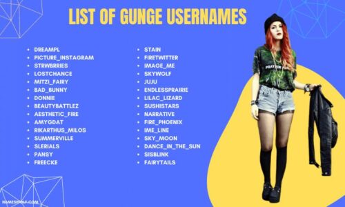 750+ Grunge Usernames : Underrated & Iconic Alternatives