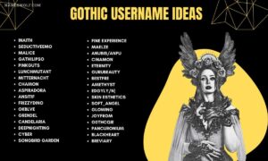 550+ Goth Usernames That Reflects Your Personal Style - NamesWolf