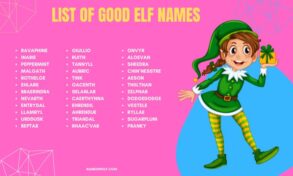 1500+ Elf Names Ranging From Creative To Whimsical