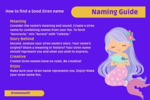 250+ Siren Names: Sweetest, Feminine & Daring Names - NamesWolf