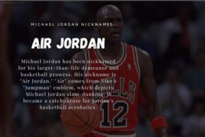 25+ Michael Jordan Nicknames That Defines his Legacy