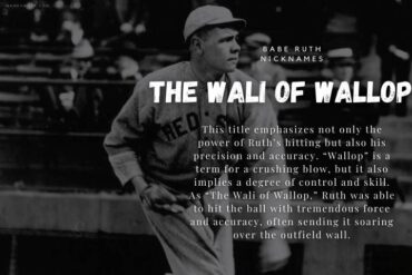 Top 25 Babe Ruth Nicknames and Their Origins - NamesWolf