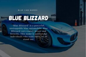 750+ Blue Car Names That Will Make You Stand Out on the Road