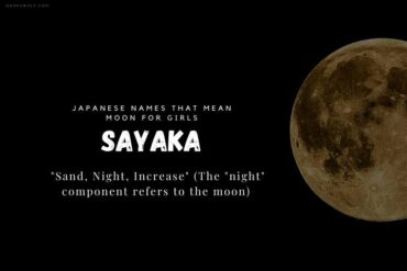 120 Japanese Names That Mean Moon - NamesWolf